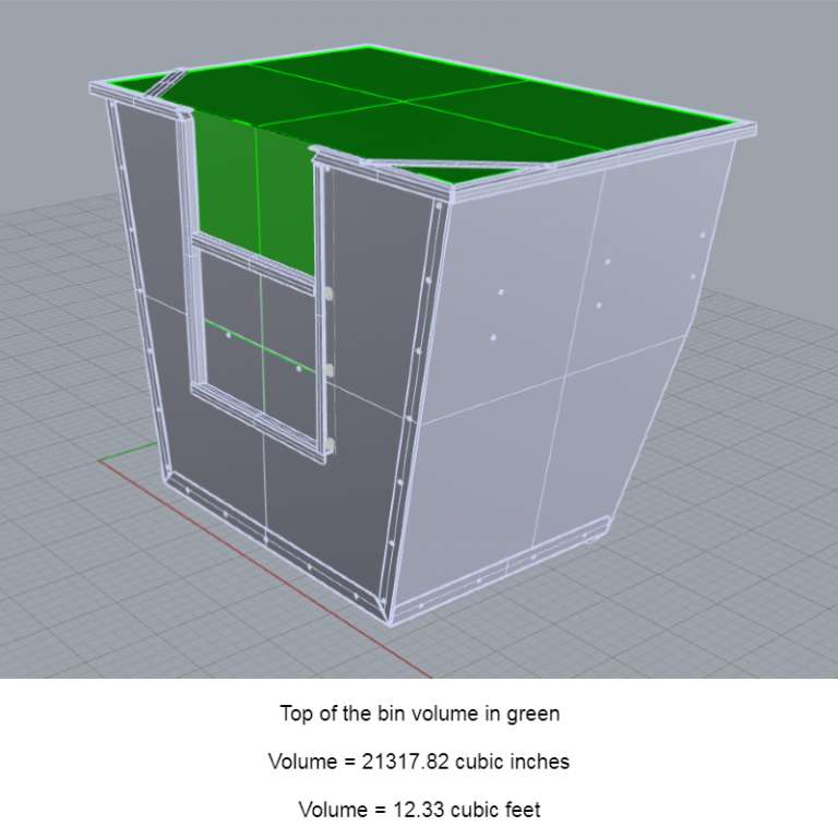 C-Lock Inc. | Producer Bin Size